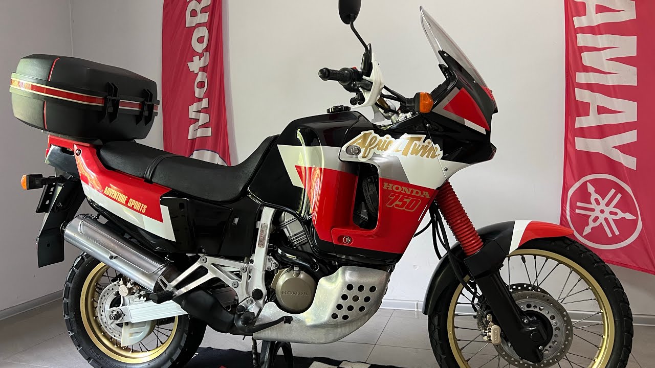 Honda XRV 750 AfricaTwin 1991 Oryginał MotoRW - YouTube
