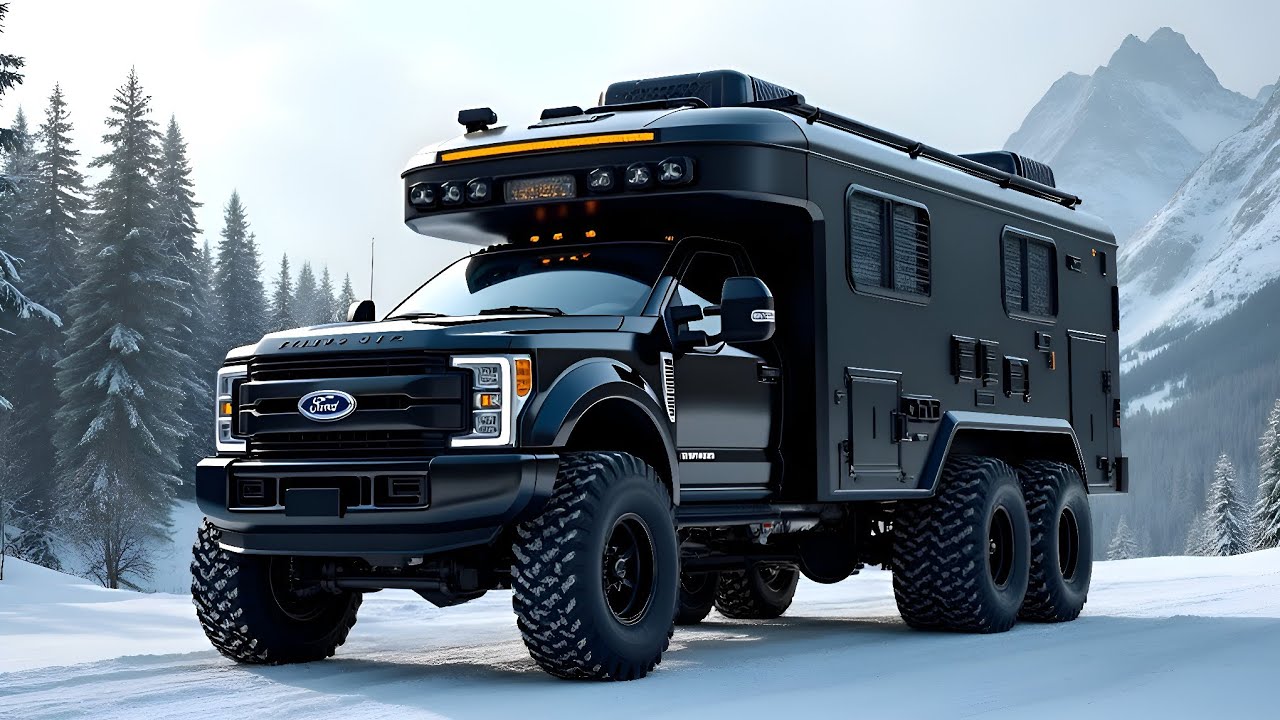 The All New 2025 Ford Motor Home Camper Truck: The Ultimate Adventure ...