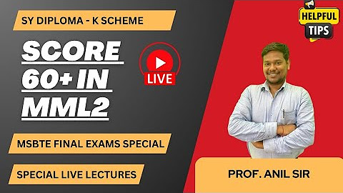 MSBTE SEM 4 | Mathematics for Machine Learning-II | MML 22480 | SY ...