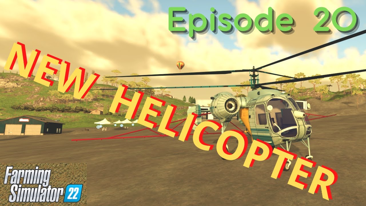 Episode 20 || Buying New Helicopter || Farming simulator 22 - YouTube