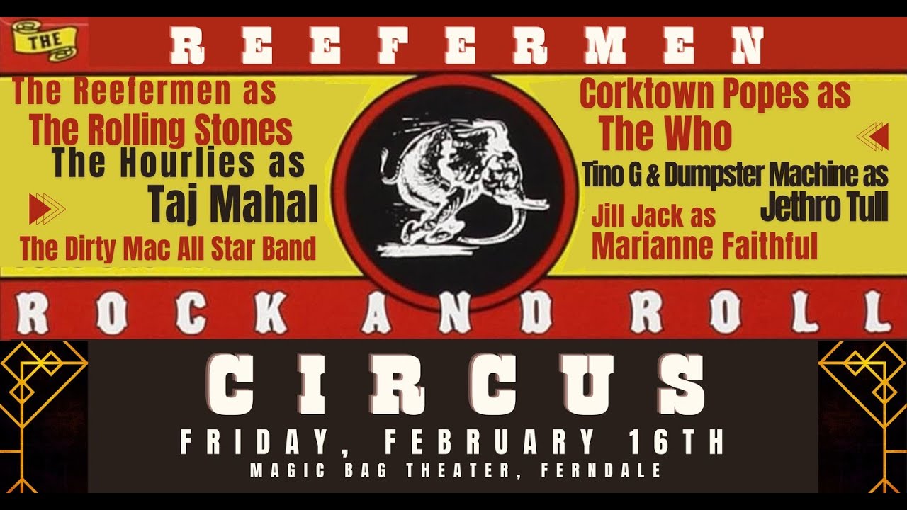 Dumpster Machine as Jethro Tull 2/16/24 R&R Circus [full set] - YouTube