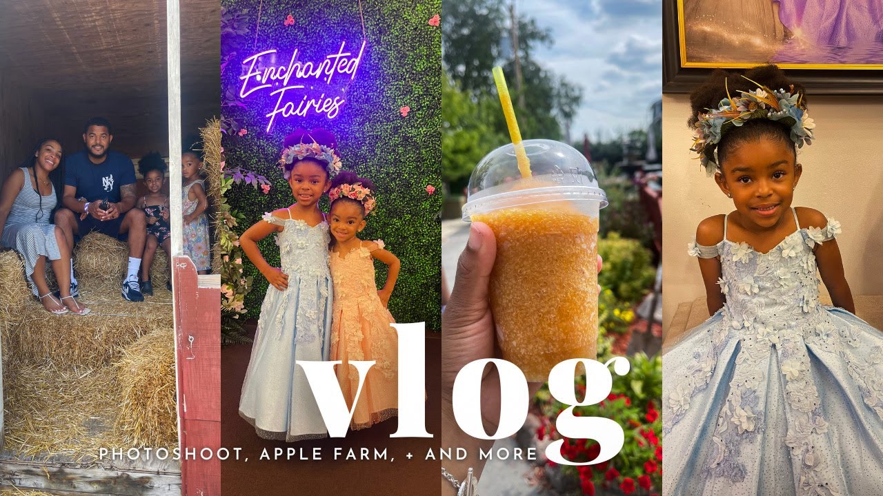 VLOG: Prepping for Vacation + Princess Photoshoot + Fun Day at the Farm ...