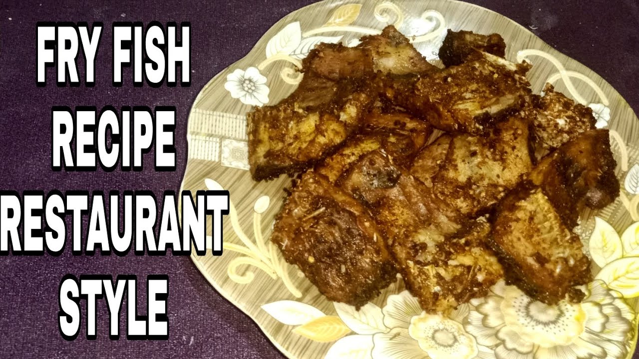fry fish recipe restaurant style - YouTube