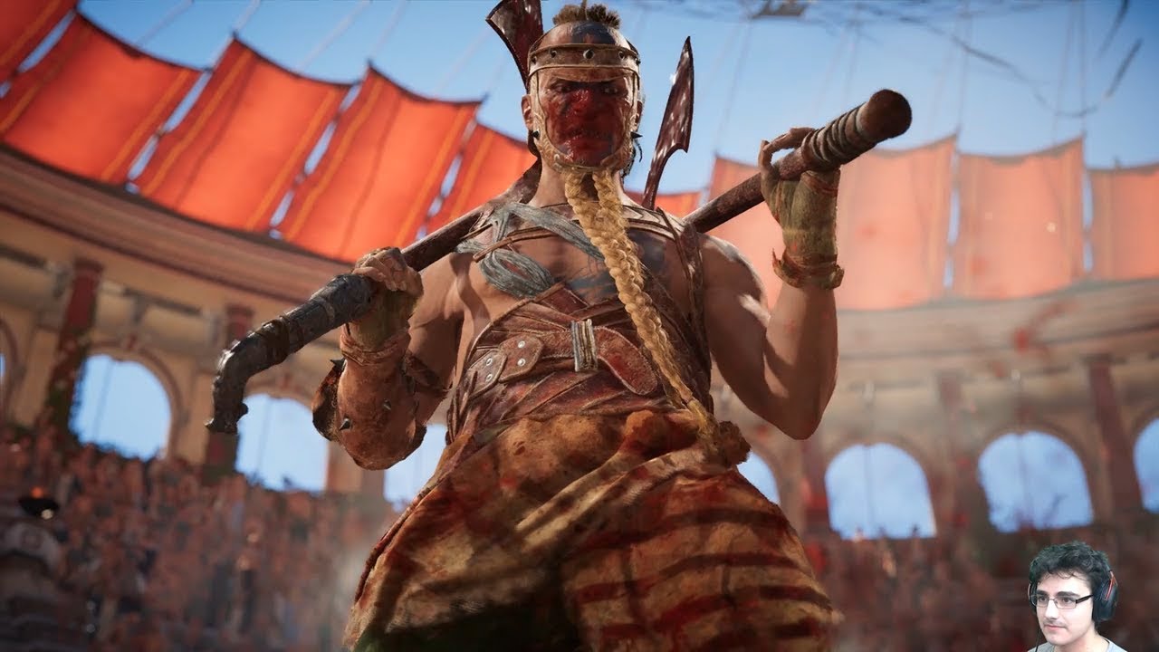 [PC] AC Origins Adventures PT 73 - Cyrene Arena - The Axes, Raging Axes ...