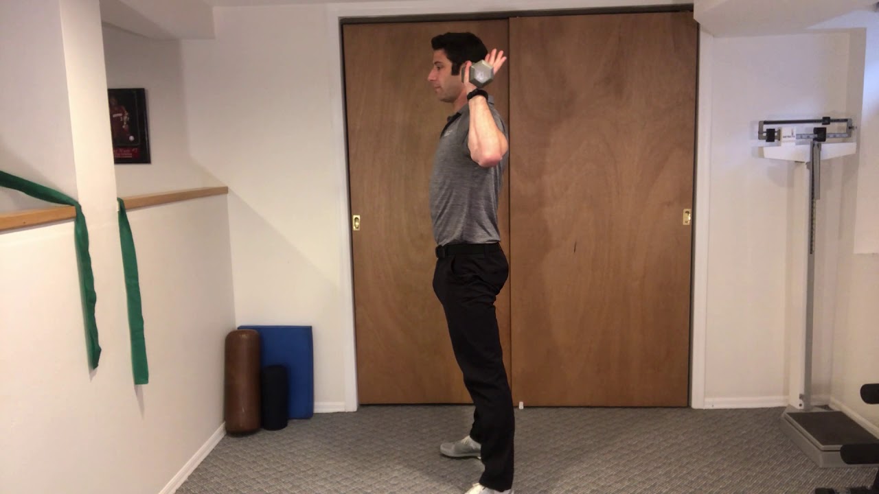 Dumbbell Back Squats - YouTube