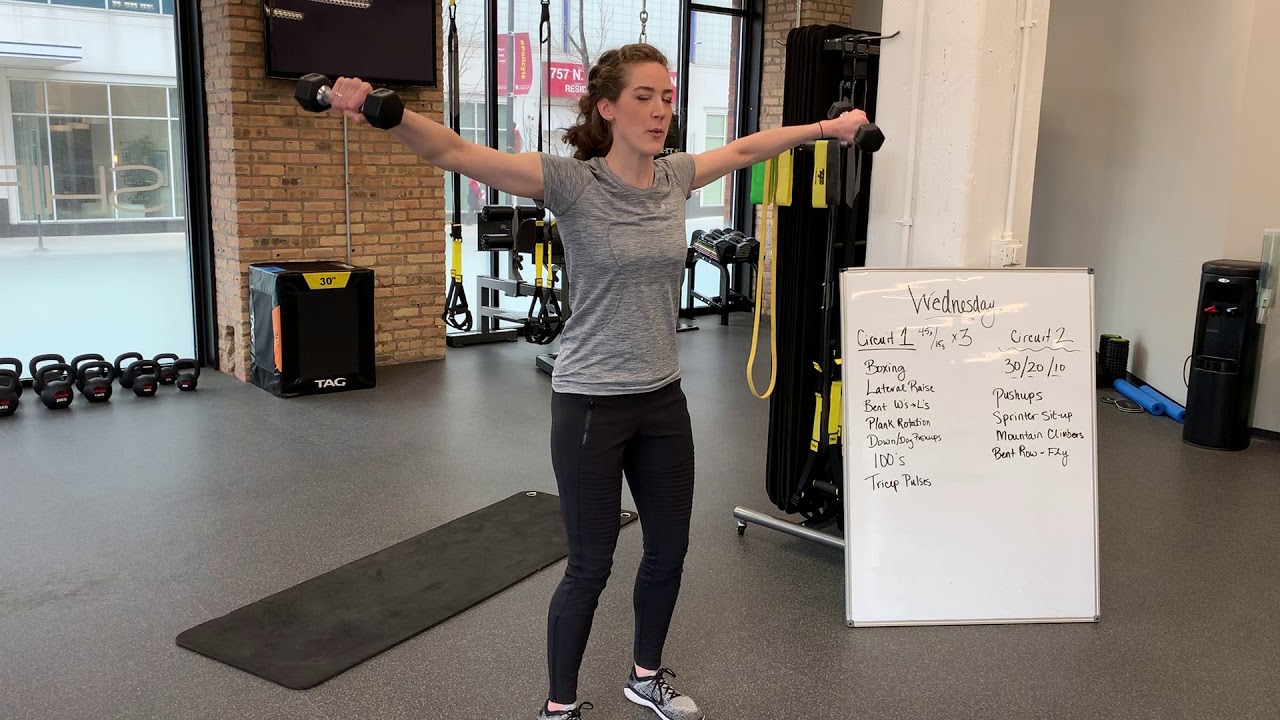 Series 1: Wednesday - Upper Body - SHIFT In-Home Workouts - YouTube