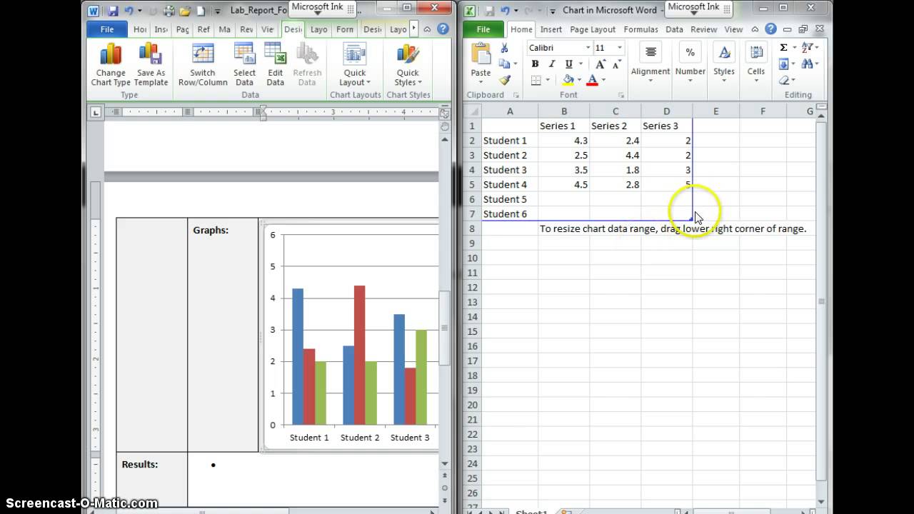 Data Tables and Graphs - Lab Reports - YouTube