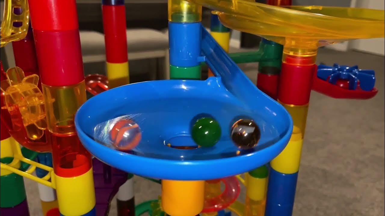 Marble Run 4 (Colossal Track) 1000+ Pieces and 5+ Paths - YouTube