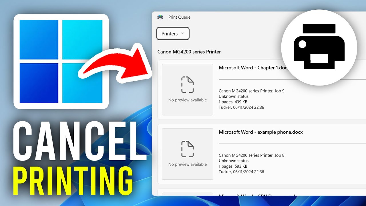 How To Cancel Pending Document In Que For Printing - Full Guide - YouTube