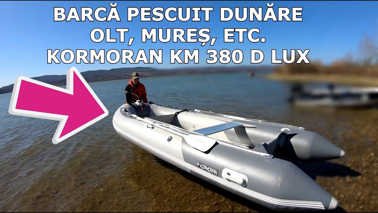 Barca Pescuit Dunare, Mures, Olt, etc. KORMORAN KM 380 D LUX CHILĂ ...