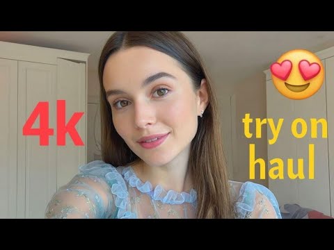 4K Fashion Micro Bikini Try-On Haul | Transparent Lingerie & See-through Dresses 