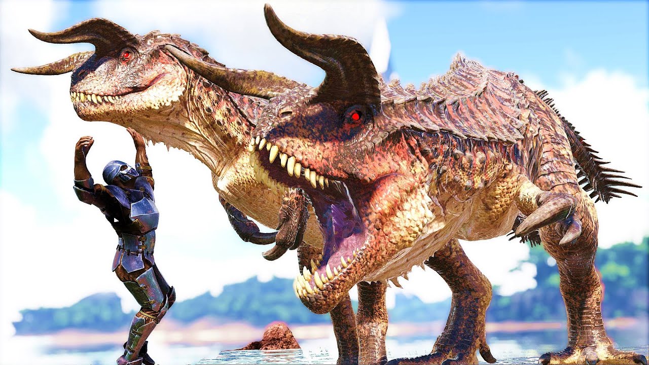 MINHA BASE FOI DESTRUÍDA! Domei o Casal Hypo Carnotaurus! (DINOSSAURO ...