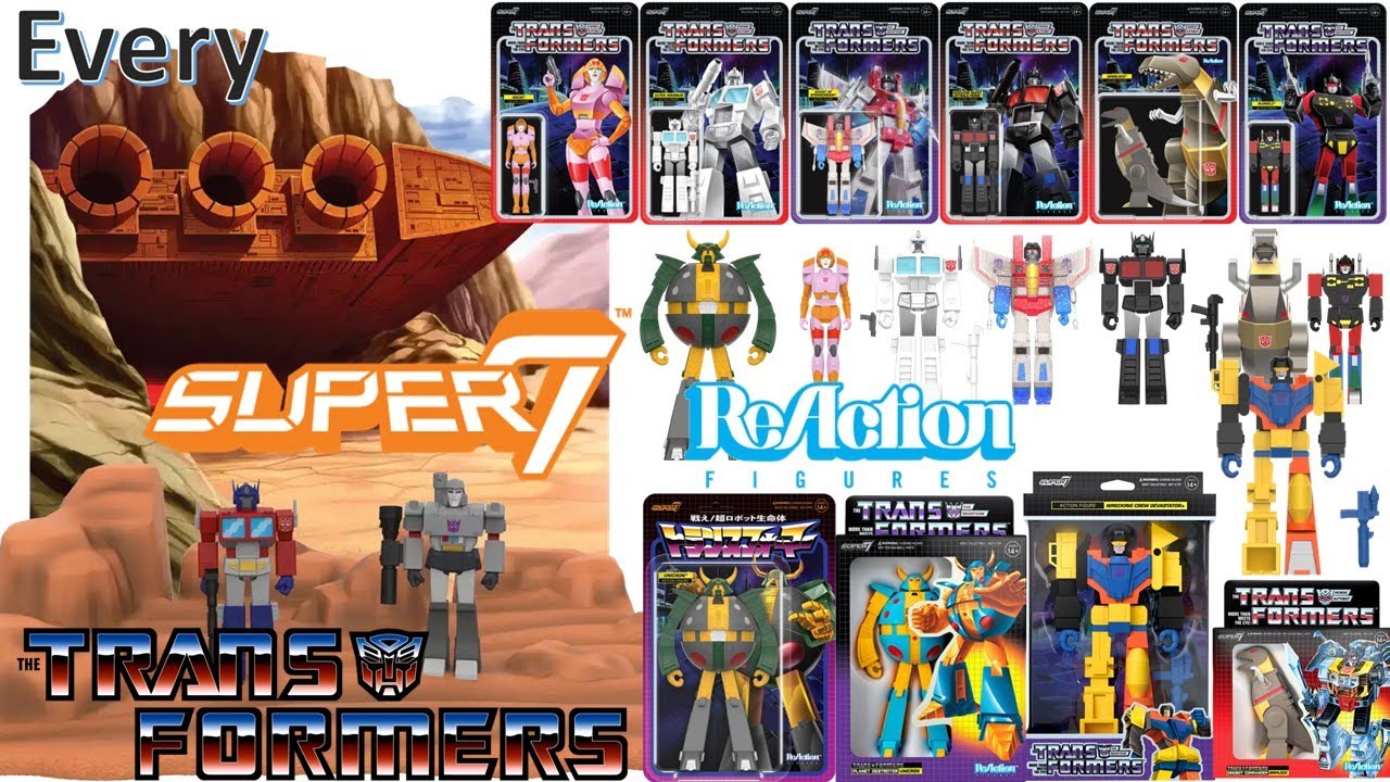 Every Super7 ReAction Transformers Wave 5 leaked image - Comparison ...