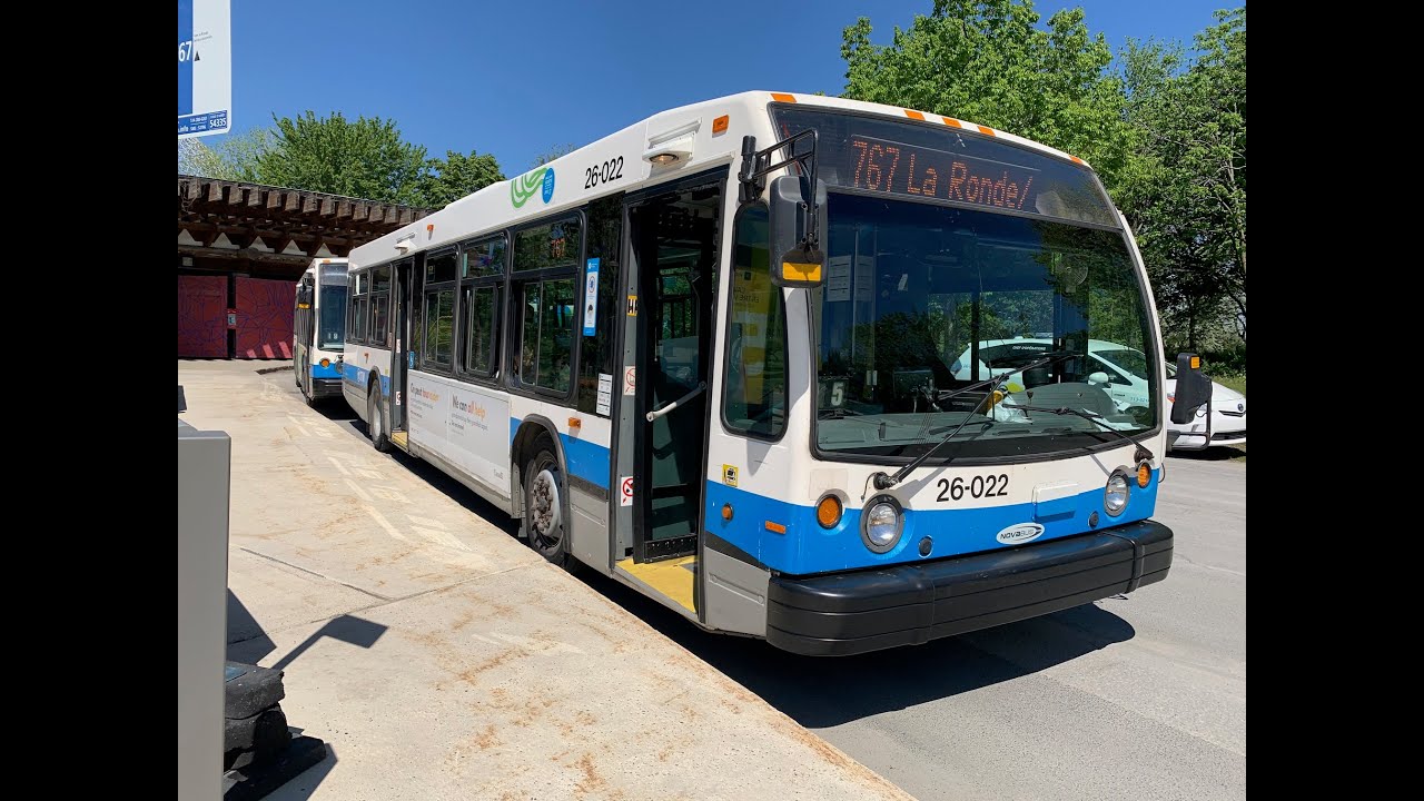STM NOVA BUS LFS RIDE 26-022 - YouTube