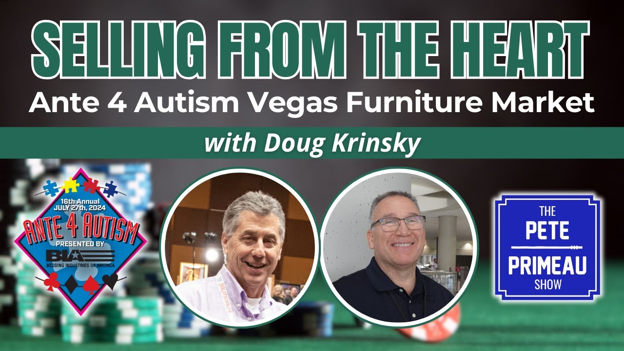 Selling From The Heart Ante 4 Autism Vegas Furniture Market - Doug ...