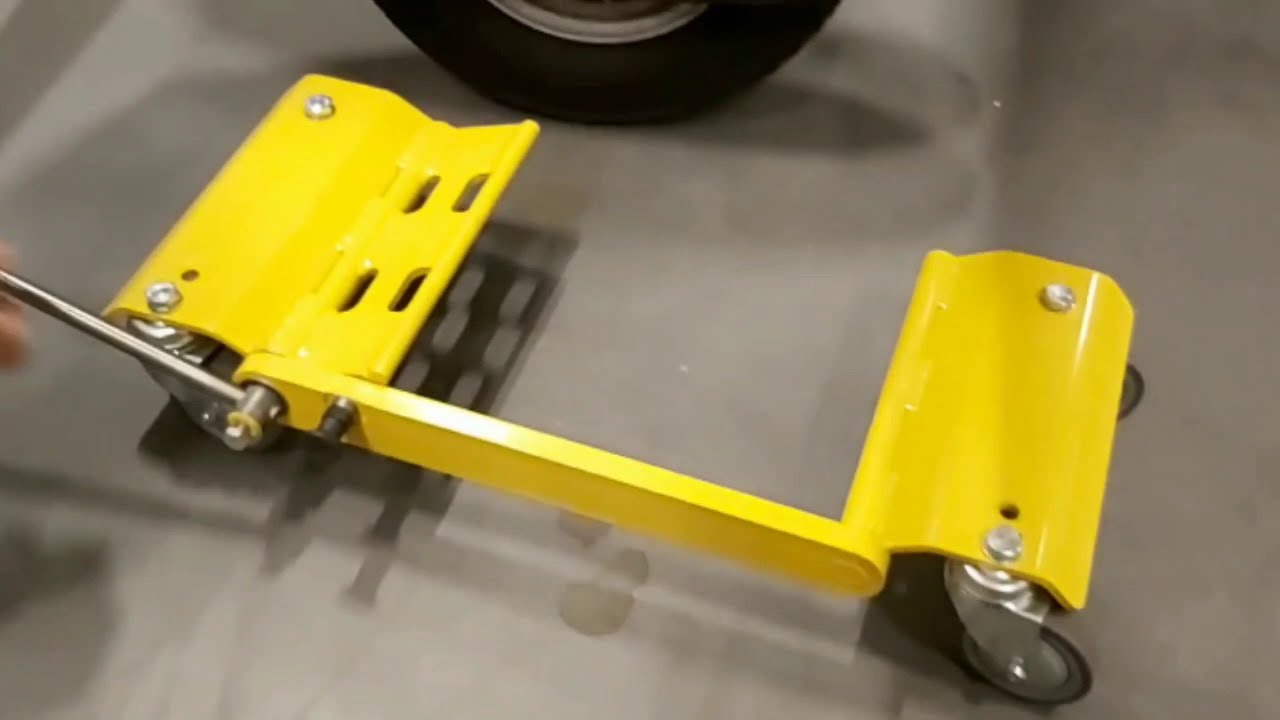 aircraft skates from Hangartools - YouTube