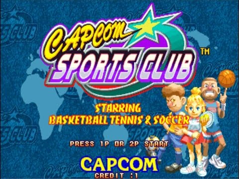 [Arcade Game] 캡콤 스포츠 클럽 - 농구 - 덩크 스타즈 플레이(Capcom Sprots Club - Dunk ...