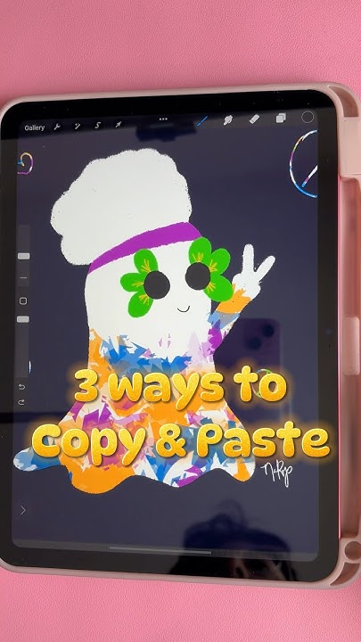 How to COPY and PASTE! 3 ways on procreate | tutorial - YouTube