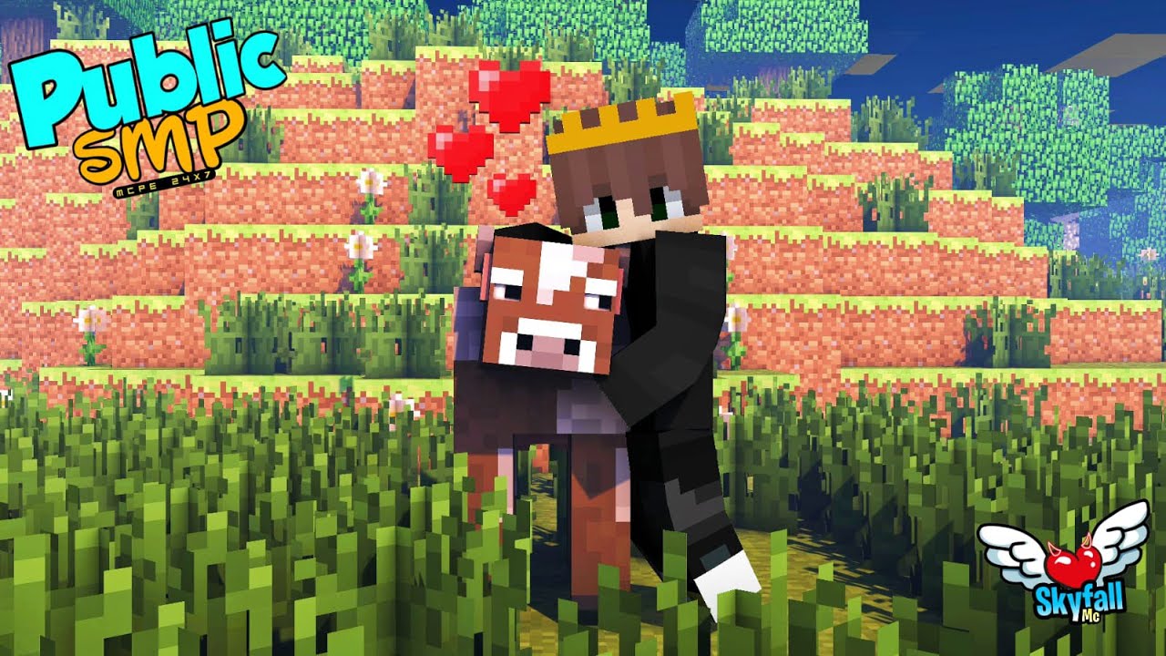 Making Farms In My Minecraft Public Smp | Java + PE Minecraft Live # ...