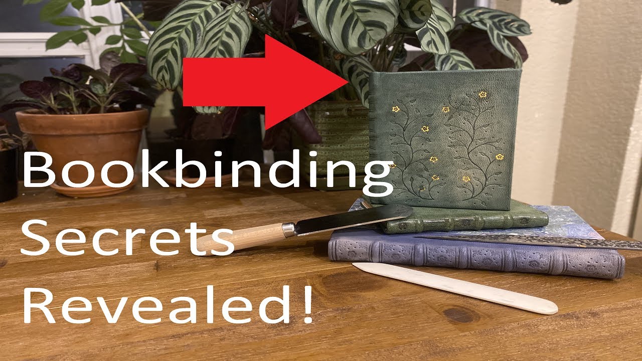 Making a Journal Using Traditional Bookbinding Techniques - Leather ...