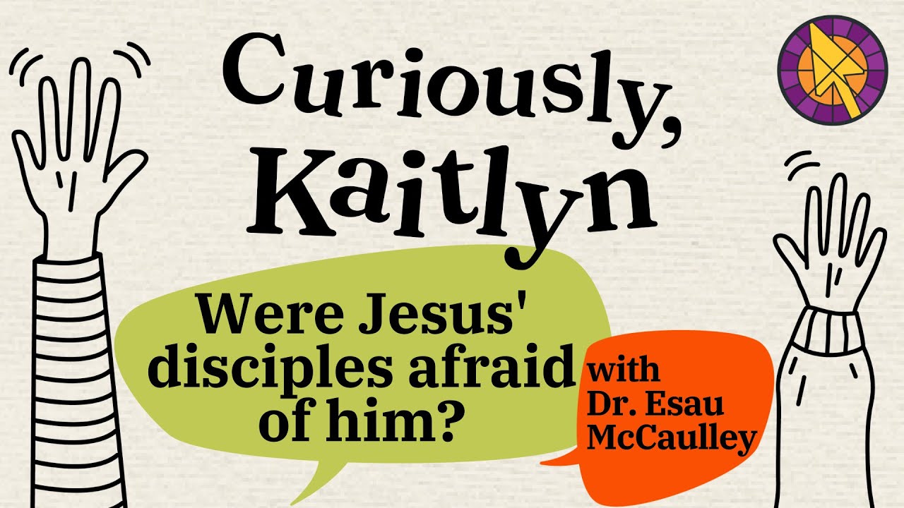 Were Jesus' disciples afraid of him? - YouTube