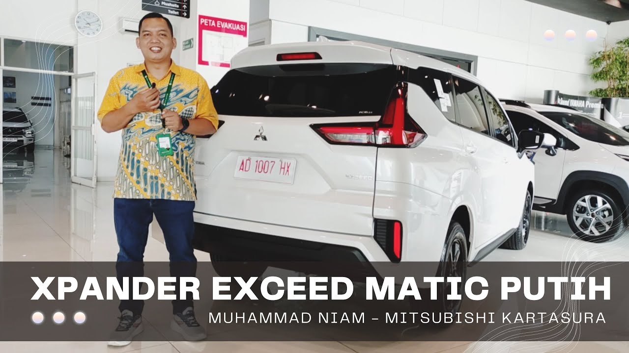 Xpander Exceed Matic Putih 2025 - Black Interior - Mitsubishi Kartasura ...