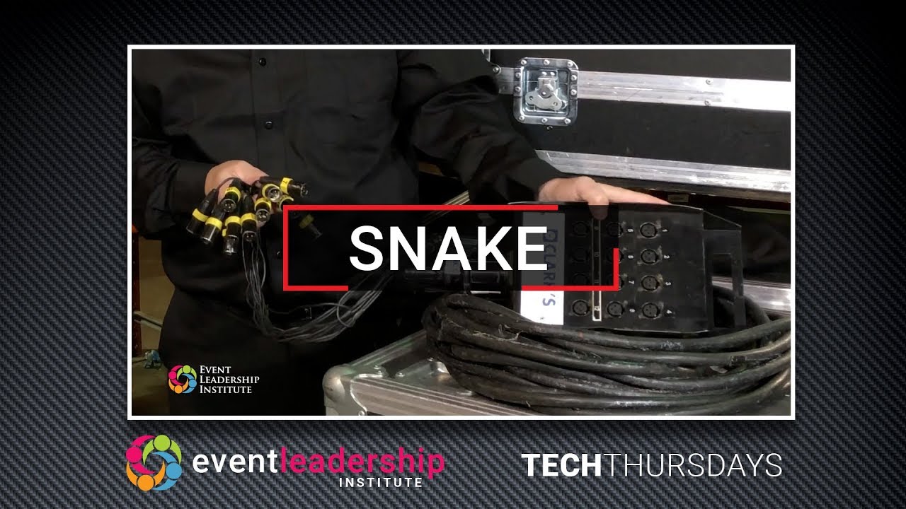 Event Tech Terminology | SNAKE - YouTube