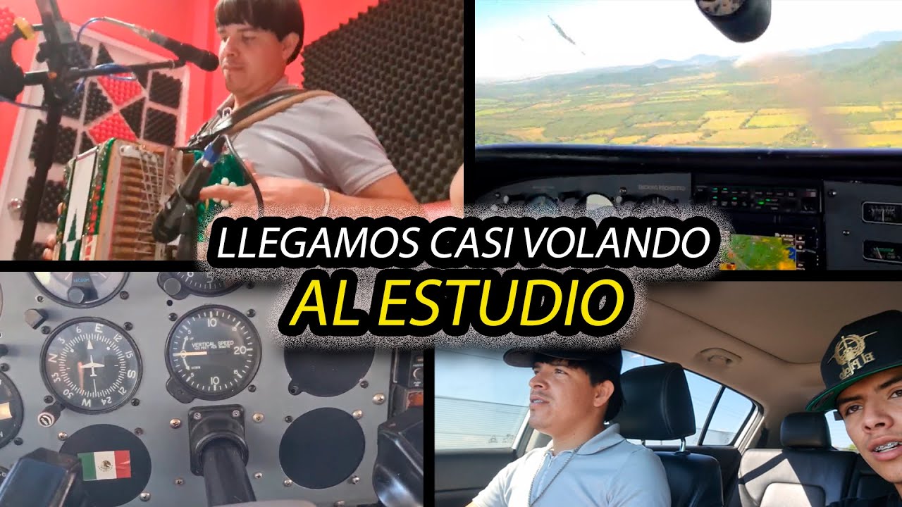 Volando y Grabando en el estudio - El Piloto y su Estilo - YouTube