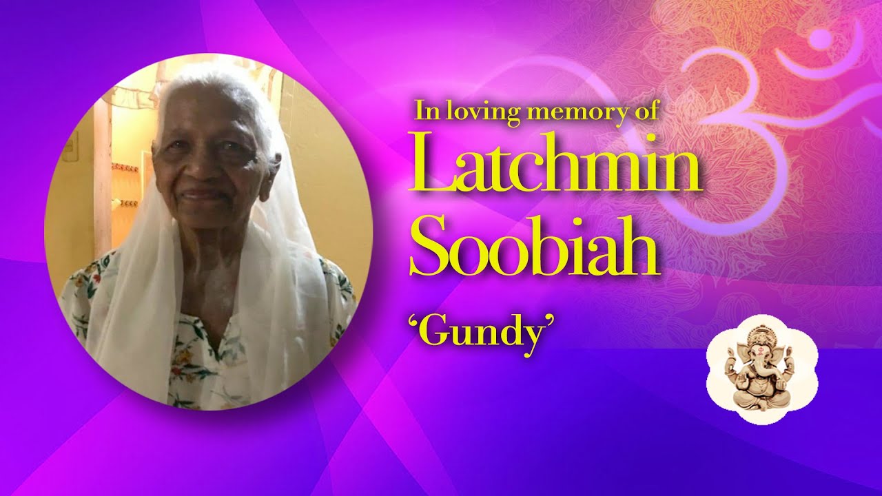 Celebrating The Life Of Latchmin ' Gundy' Soobiah - YouTube