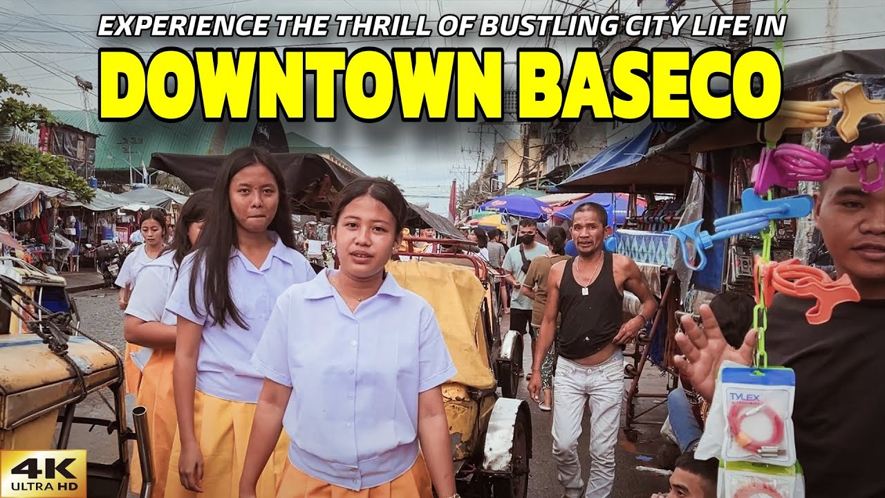 Walking the Thrill of Bustling Life in Downtown Baseco Manila ...