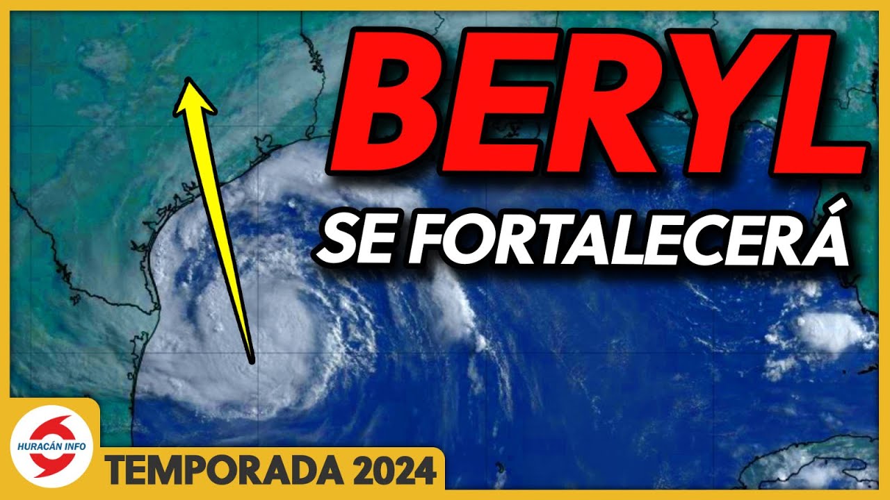 Tormenta tropical Beryl se organiza. Llegará como el huracán Beryl a ...