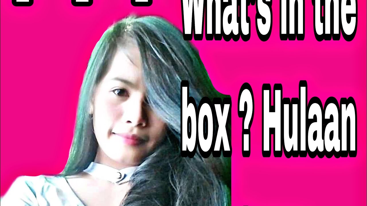 whats in the box ? hulaan game - YouTube
