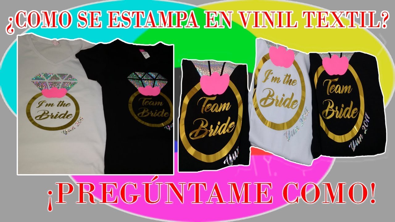 El Mejor Estampado de playeras en vinil textil | ALEMAVIC - YouTube