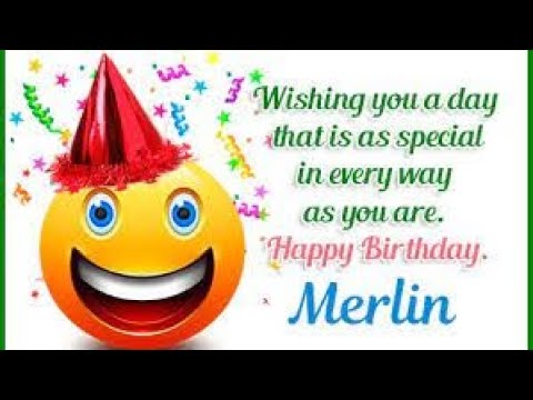Happy Birthday Merlin | Made by- Kezia & Neysa🥰🥰 - YouTube
