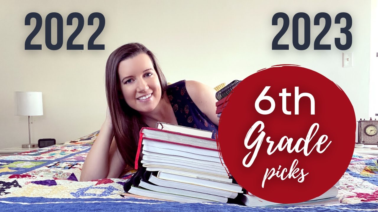 6TH GRADE Curriculum Choices // 2022-2023 Homeschool Year - YouTube