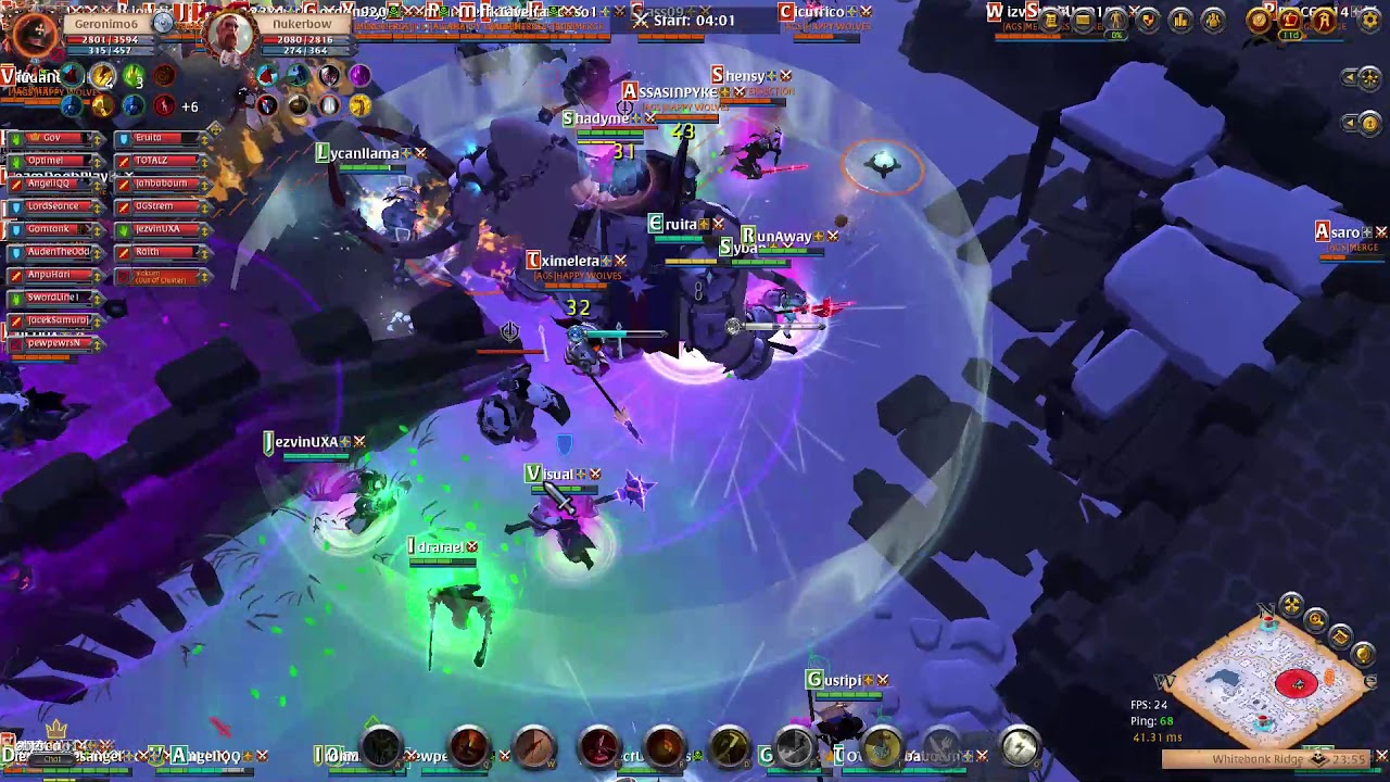 Albion Online tea party zvz - YouTube