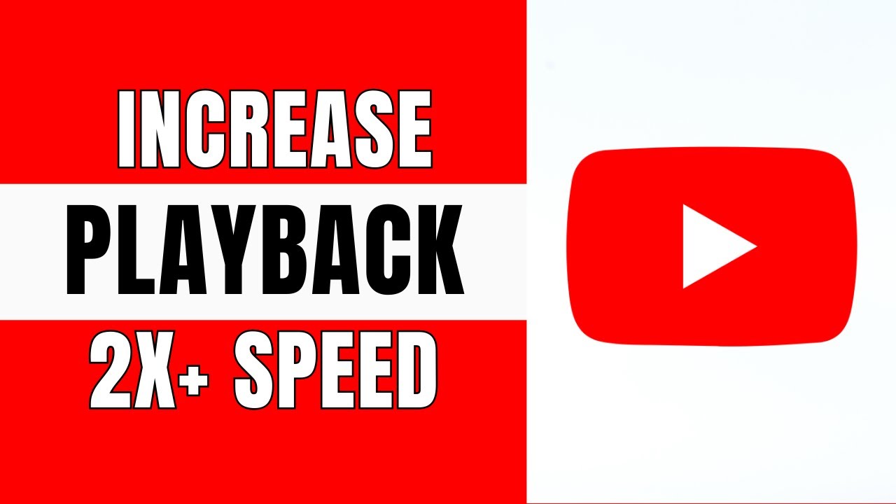 HOW TO INCREASE YOUTUBE PLAYBACK SPEED MORE THAN 2X 2024! (FULL GUIDE ...