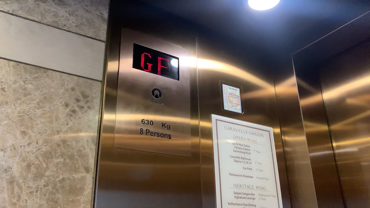 (Retake 2.1) Schindler 300P Elevators - Caravelle Hotel Saigon (Heritage Wing), HCMC, VN - YouTube