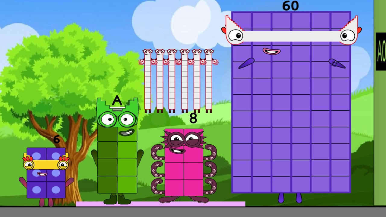 Numberblocks full season: Sixty's High Score - YouTube