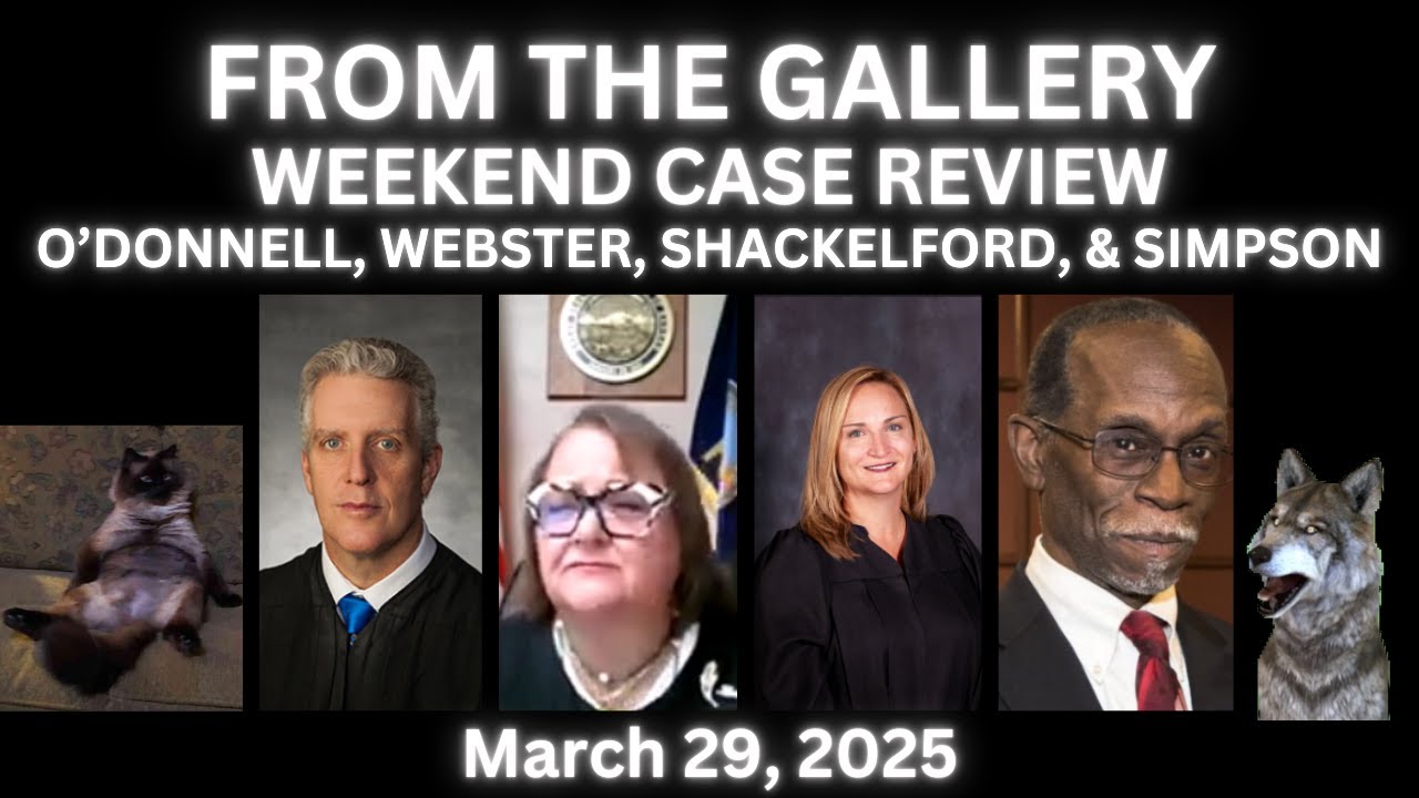 Wacky Weekend Case Review - Live From The Gallery 03/29/25 - YouTube