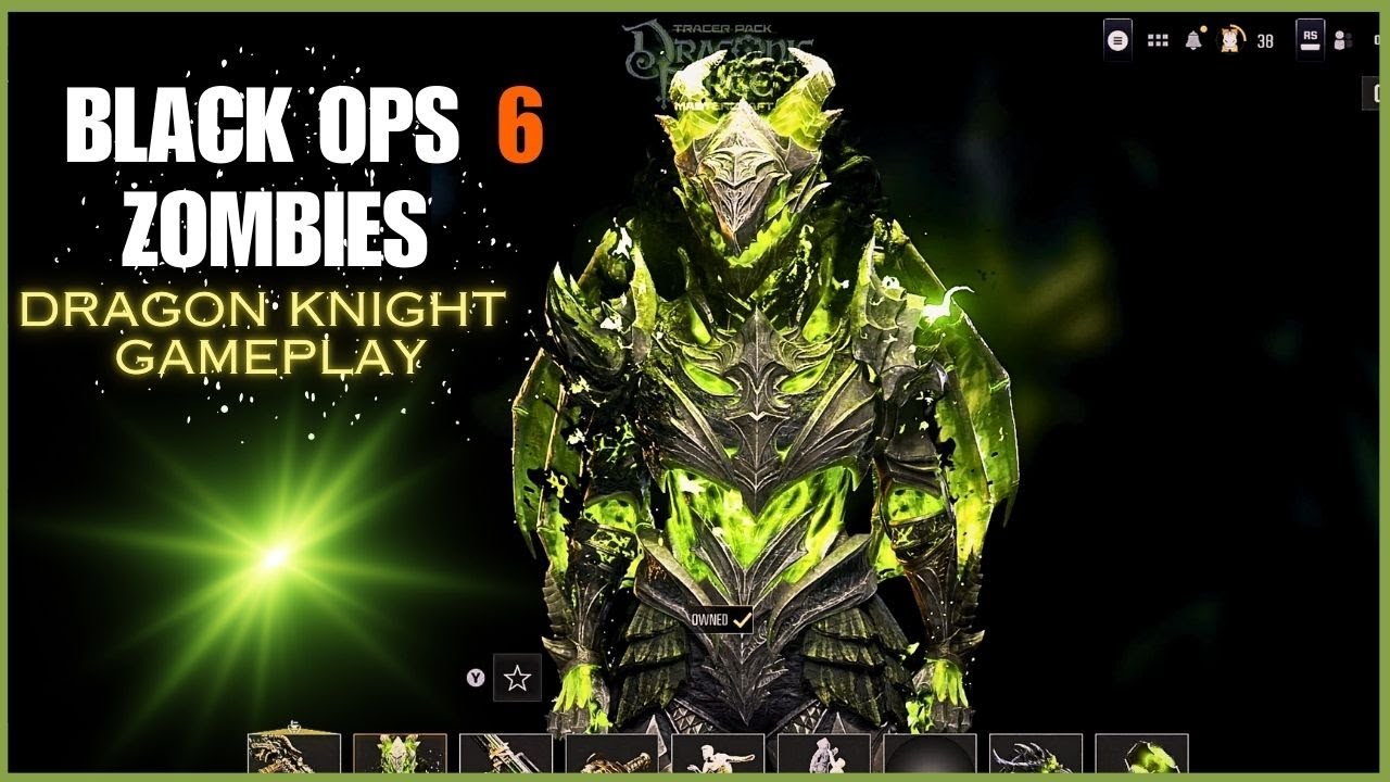 BLACK OPS 6 - Dragon Knight with MECHA-DRAKE Zombies Gameplay. - YouTube