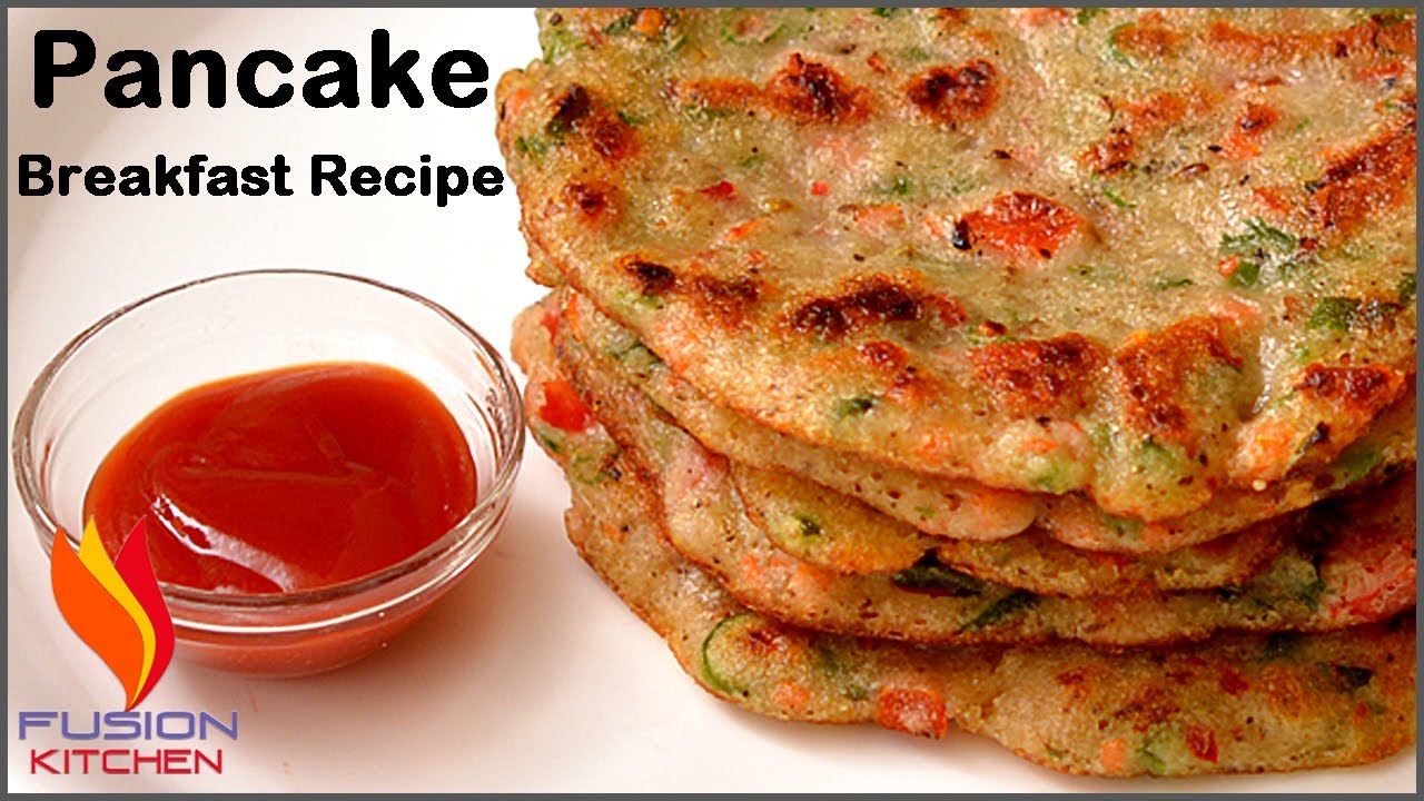 pancake | how to make pancake | breakfast recipe | fusion kitchen - YouTube