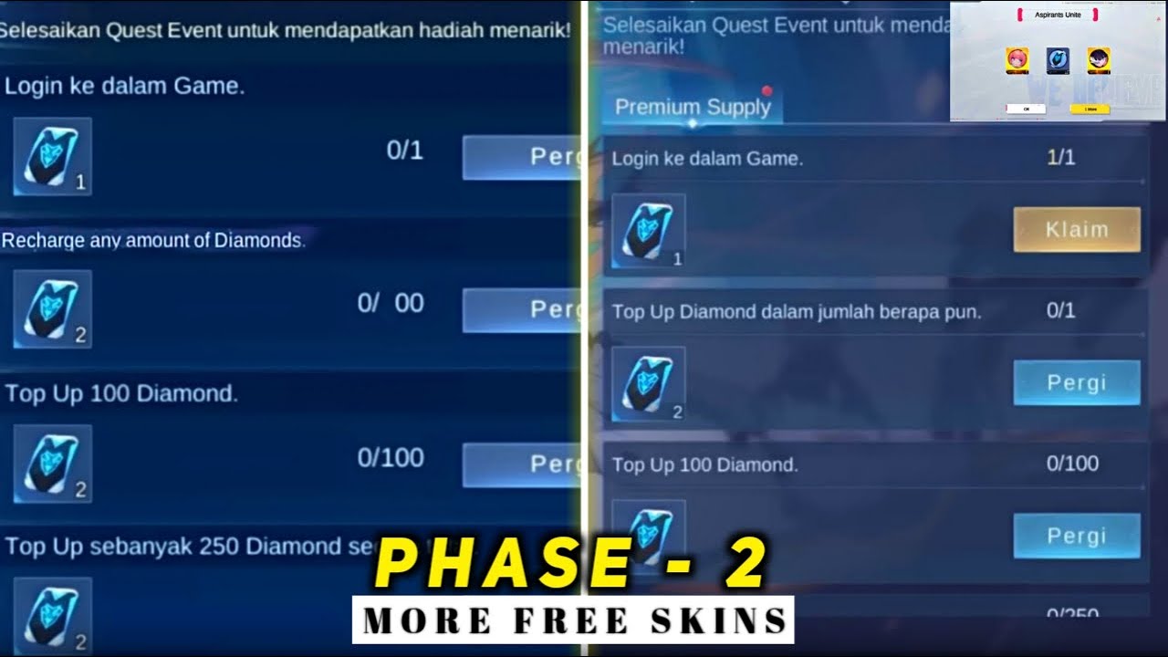 Aspirants Event Phase 2 Free Tokens Release Date Mobile Legends aspirants-event-phase-2-free-tokens-release-date-mobile-legends