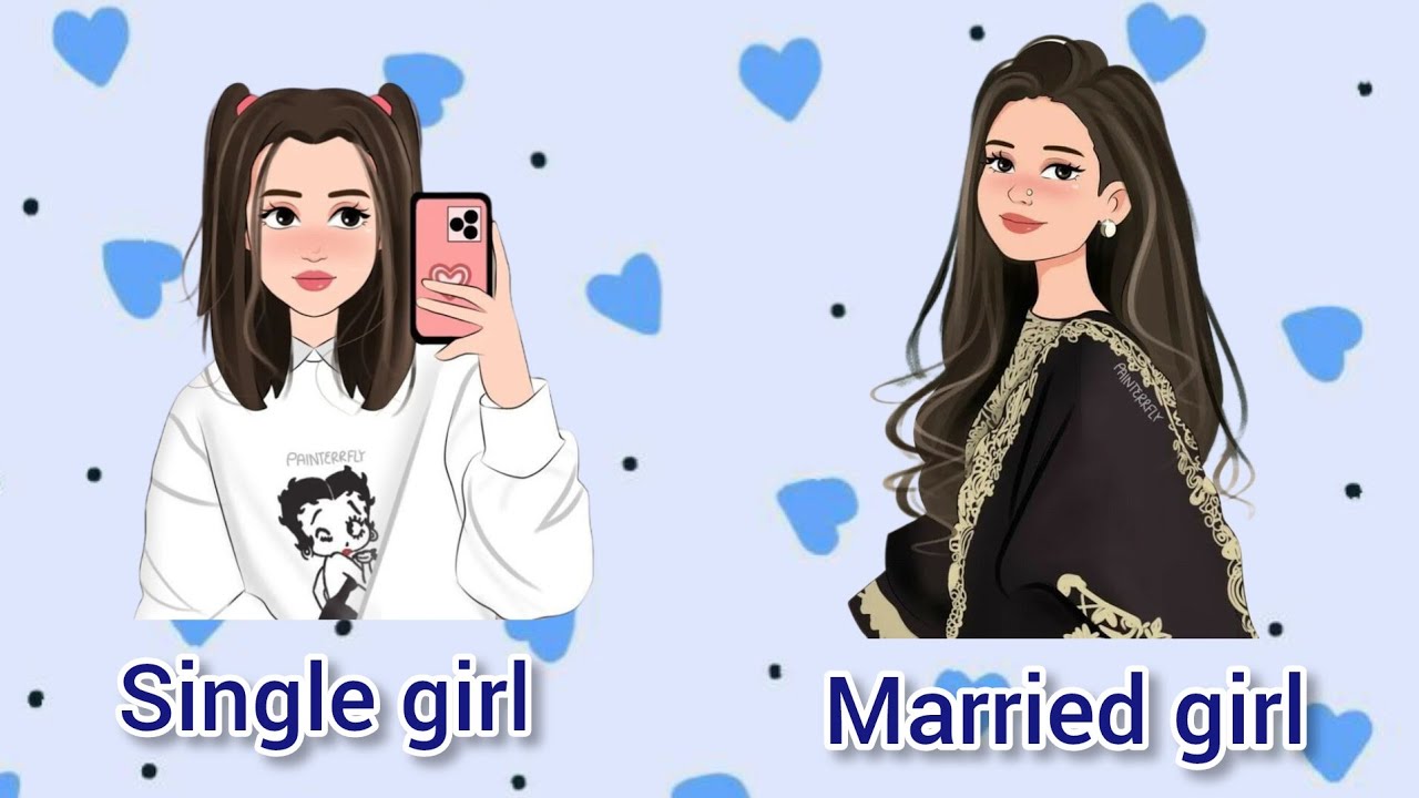 single girl Vs Married girl choose one 🌷🌸🌟 ️💫 - YouTube