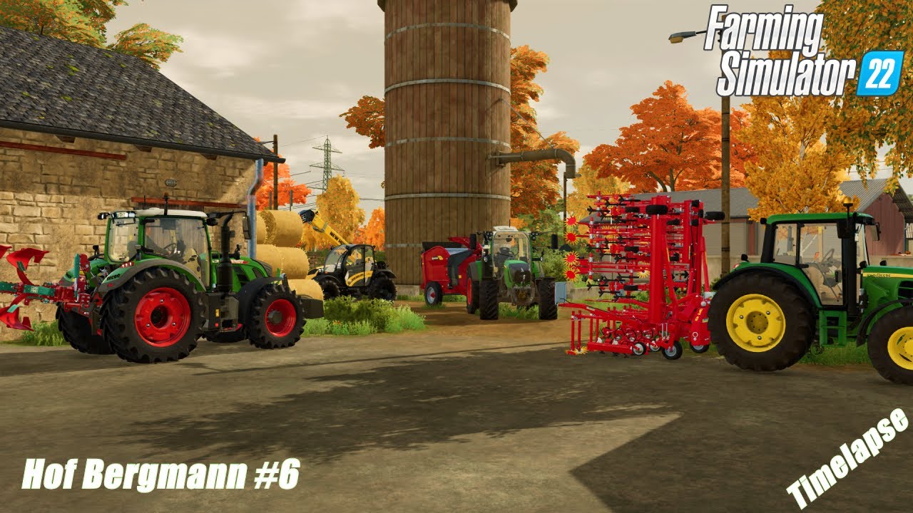 Plowing, weeds & Feeding Animals | Hof Bergmann | Farming Simulator 22 ...