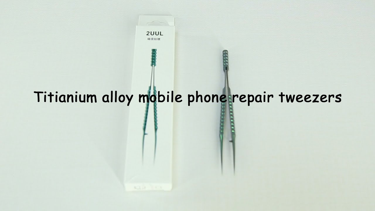 2UUL Titanium Alloy Ultra-precision Tweezer - YouTube