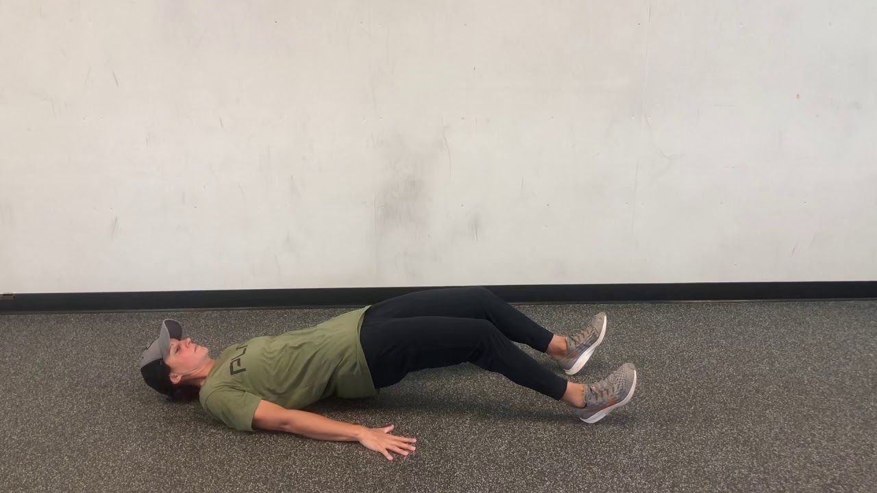 DL Hamstring Bridge (isometric) - YouTube