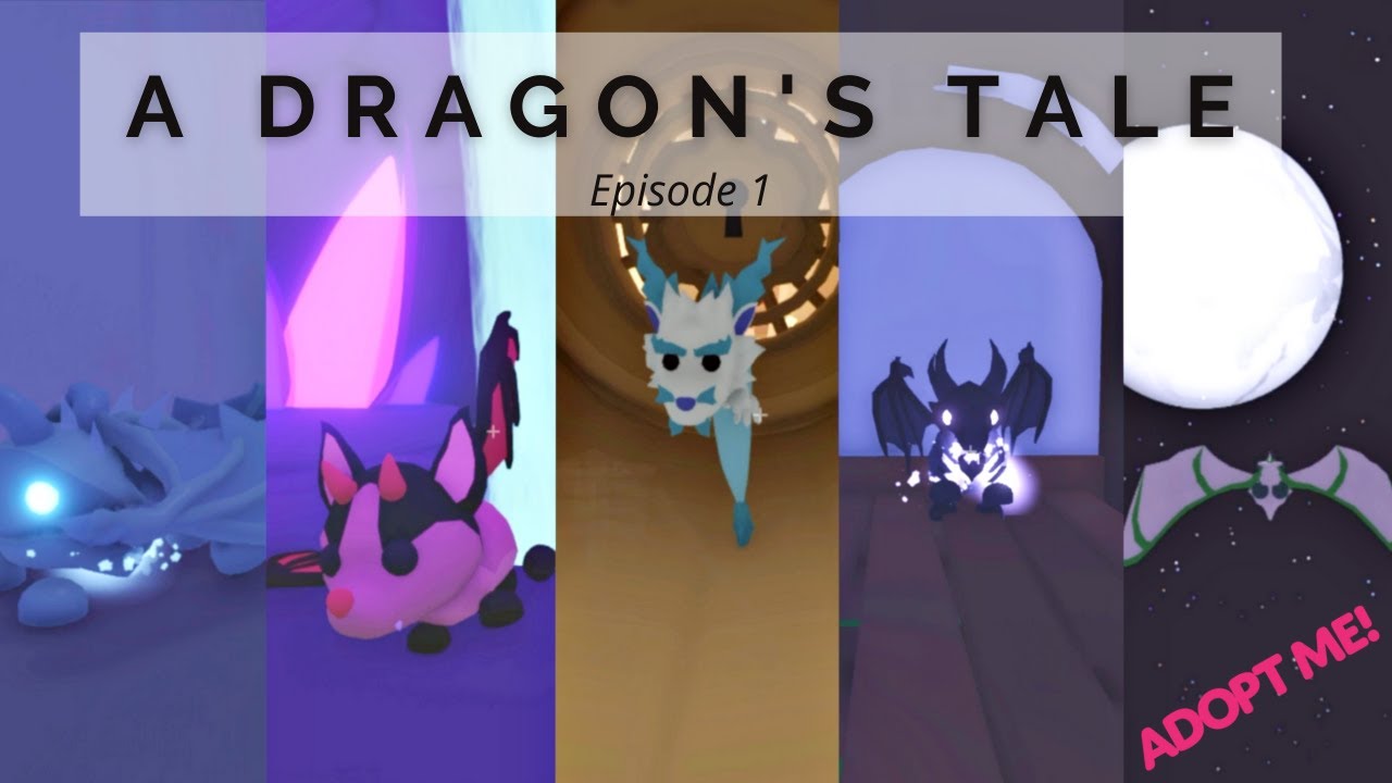 A DRAGON’S TALE Episode 1 - Fall of the Dragons | Adopt Me Mini Movie ...