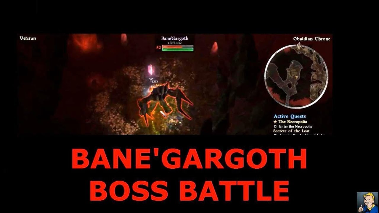 BANE'GARGOTH BOSS BATTLE + THE RIFT FROM PLAINS OF STRIFE - WITCH ...