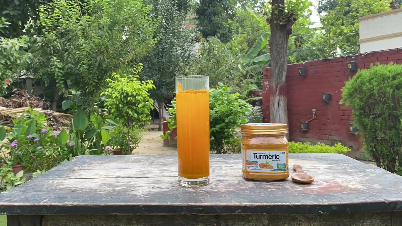 Turmeric purity test at home - YouTube